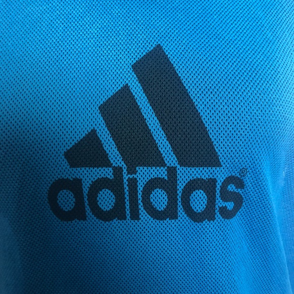 adidas | Tops | Adidas Blue Mesh Athletic Tank | Poshmark
